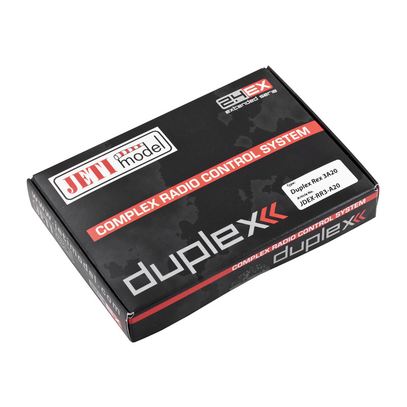 Odbiornik Jeti - DUPLEX EX REX 3 A20 2,4GHz