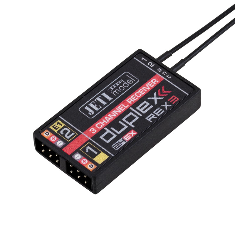Odbiornik Jeti - DUPLEX EX REX 3 A20 2,4GHz